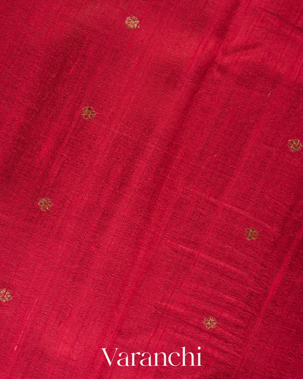 Maroon Borderless Pure Raw Silk Handloom Saree – Varanchi